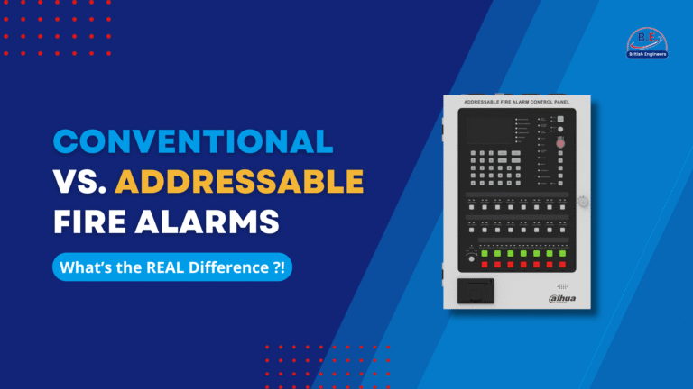 Difference Between a Conventional and Addressable Fire Detection System